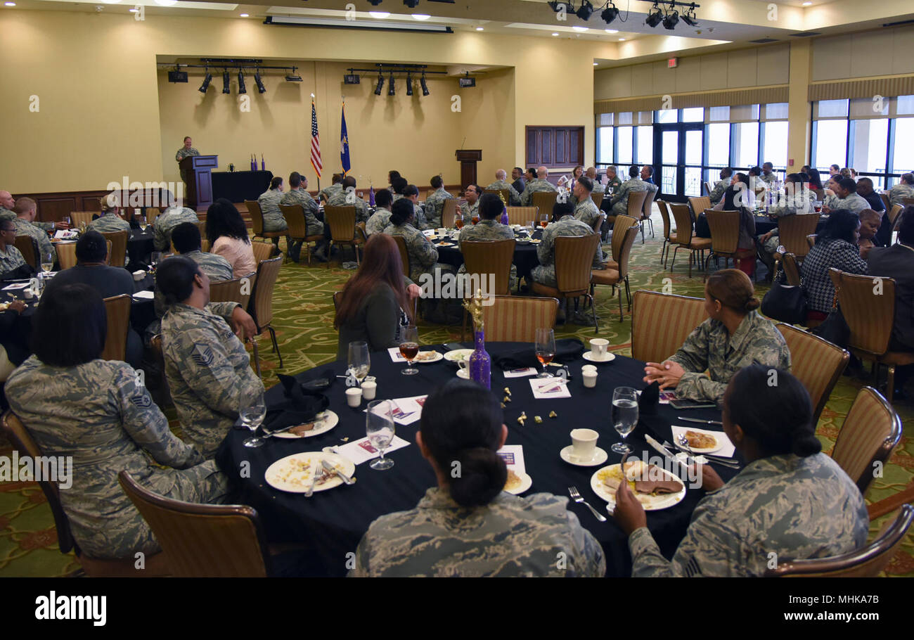An event program is on display during the Women’s History Month ...