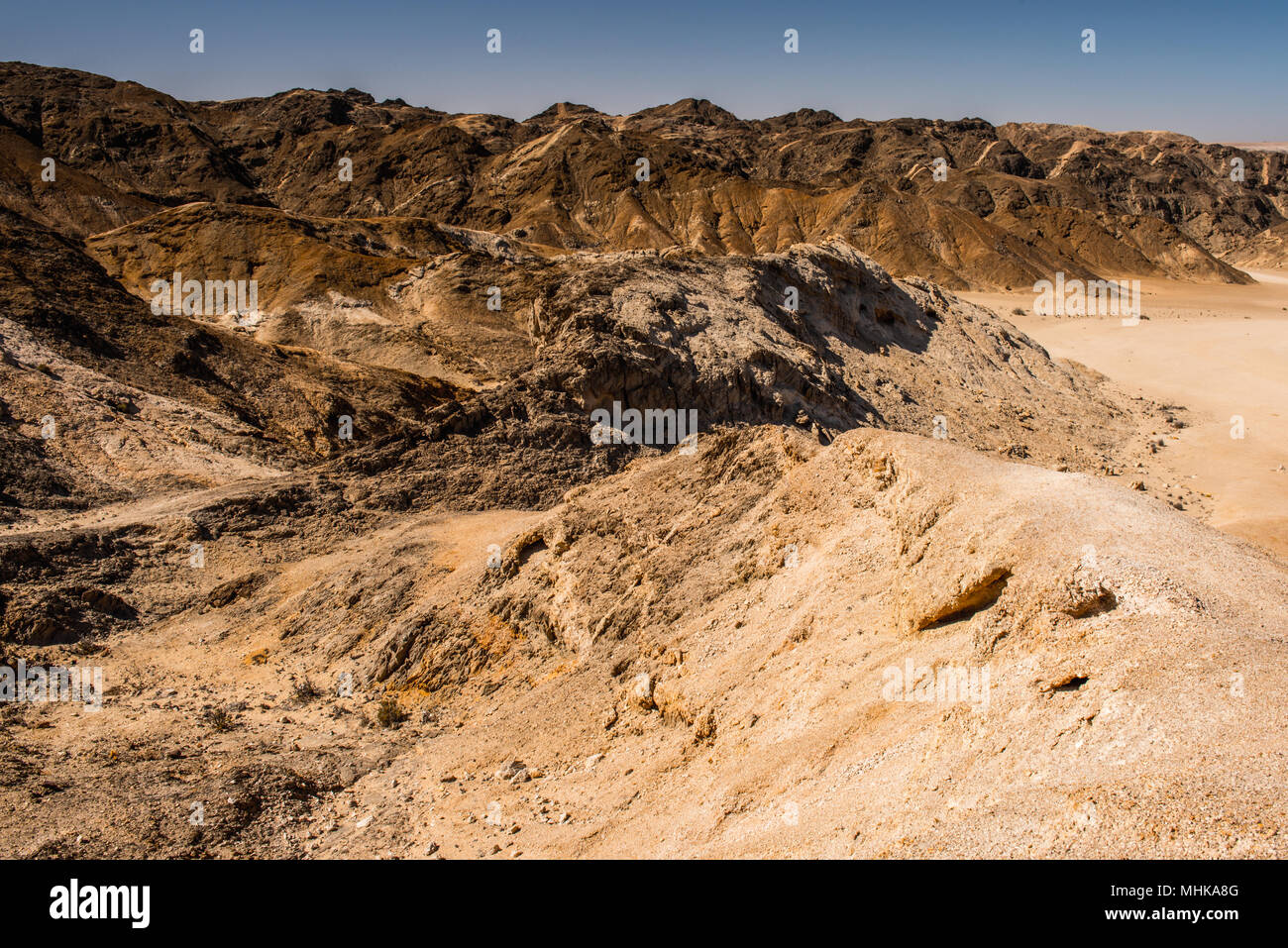 Beautiful landscape of the Namibia desert Stock Photo - Alamy