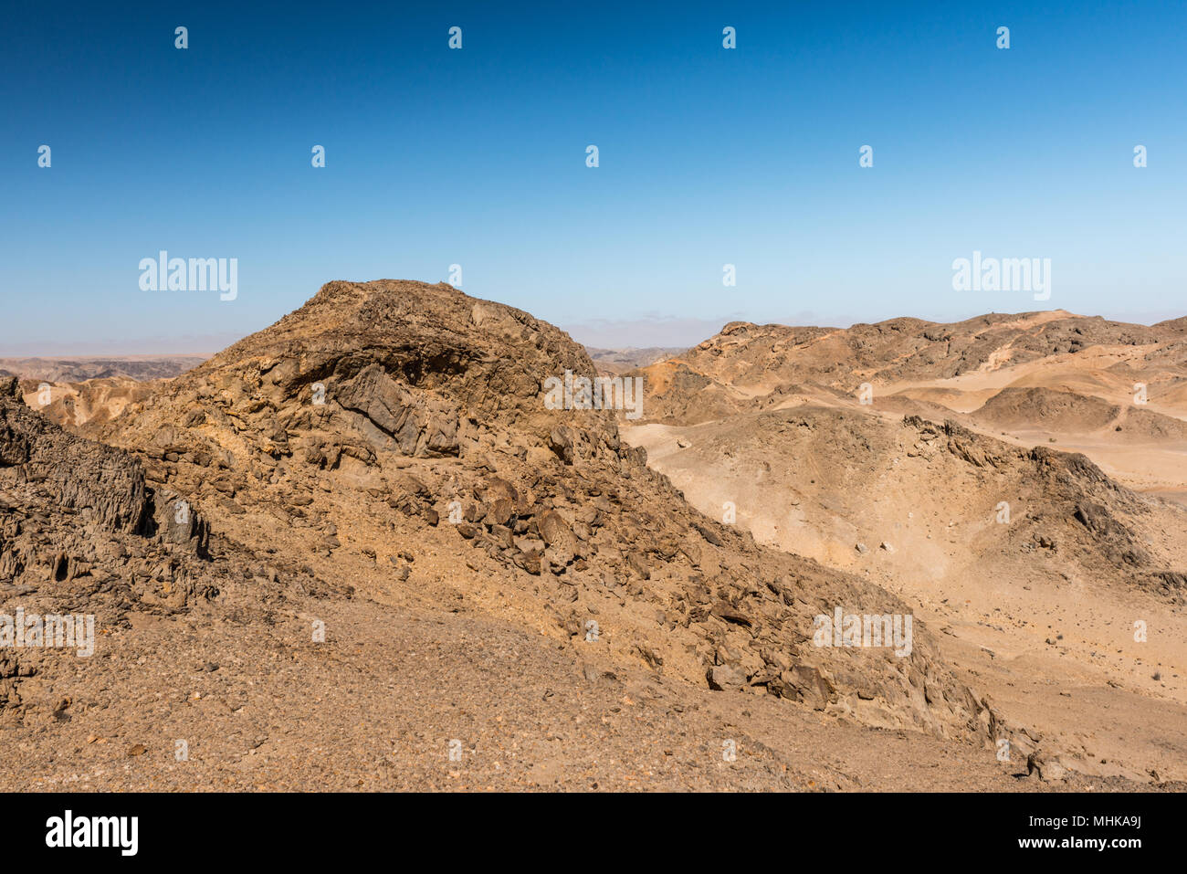Beautiful landscape of the Namibia desert Stock Photo - Alamy