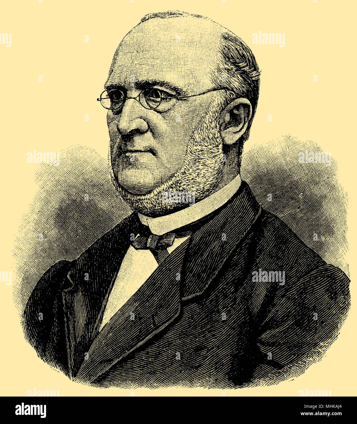 Hermann Kolbe (born September 27, 1818, died November 25, 1884 Stock ...