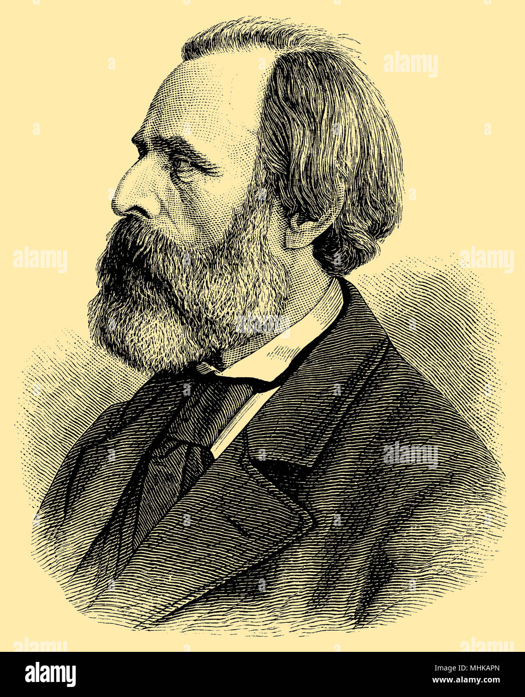 Karl friedrich lessing hi-res stock photography and images - Alamy