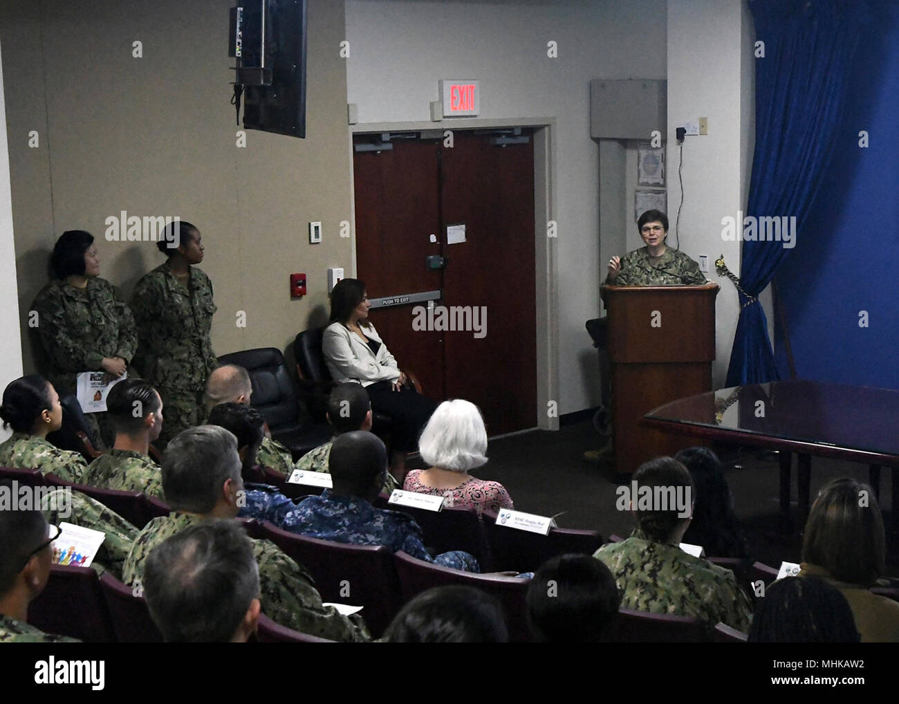 MANAMA, Bahrain (Mar. 27, 2018) - U.S. Navy Chief of Chaplains Rear Adm ...