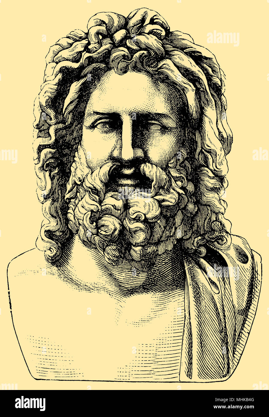 head of Jupiter Stock Photo - Alamy