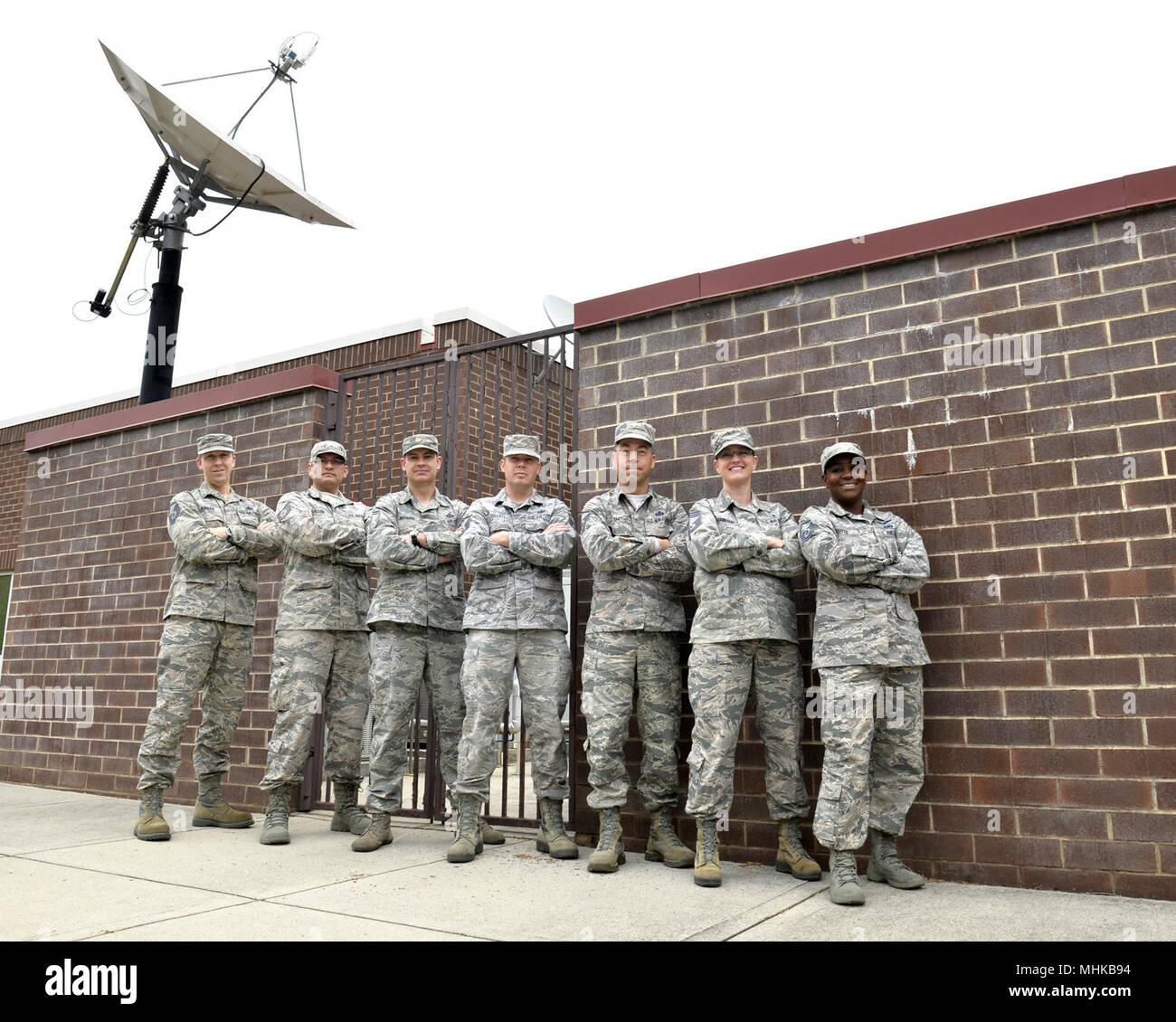 Airmen of the I.G. Brown Training and Education Center media team ...