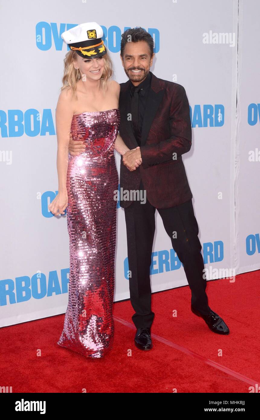 Los Angeles, CA, USA. 30th Apr, 2018. Anna Faris, Eugenio Derbez at ...