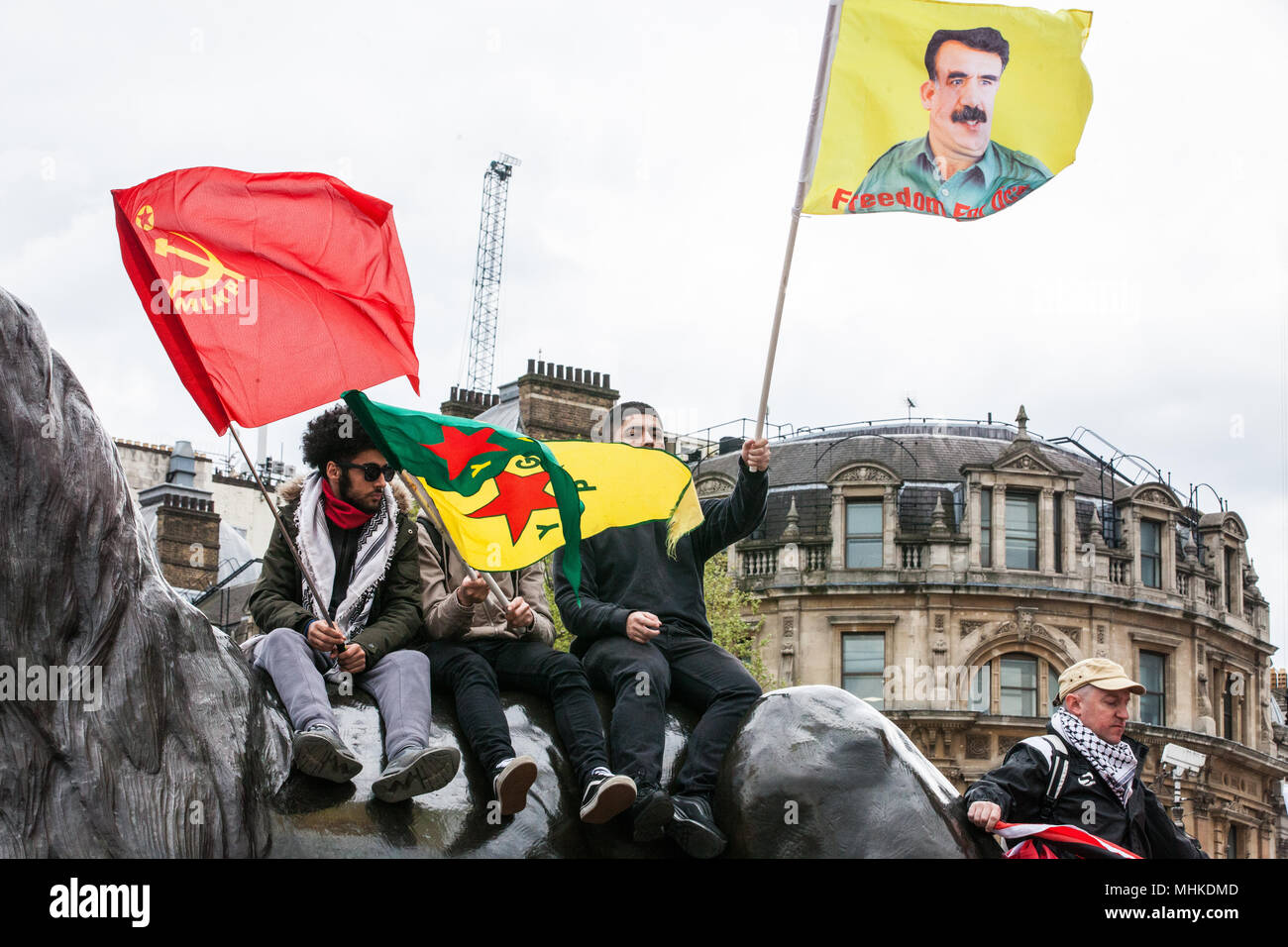 Kurdish flags hi-res stock photography and images - Alamy