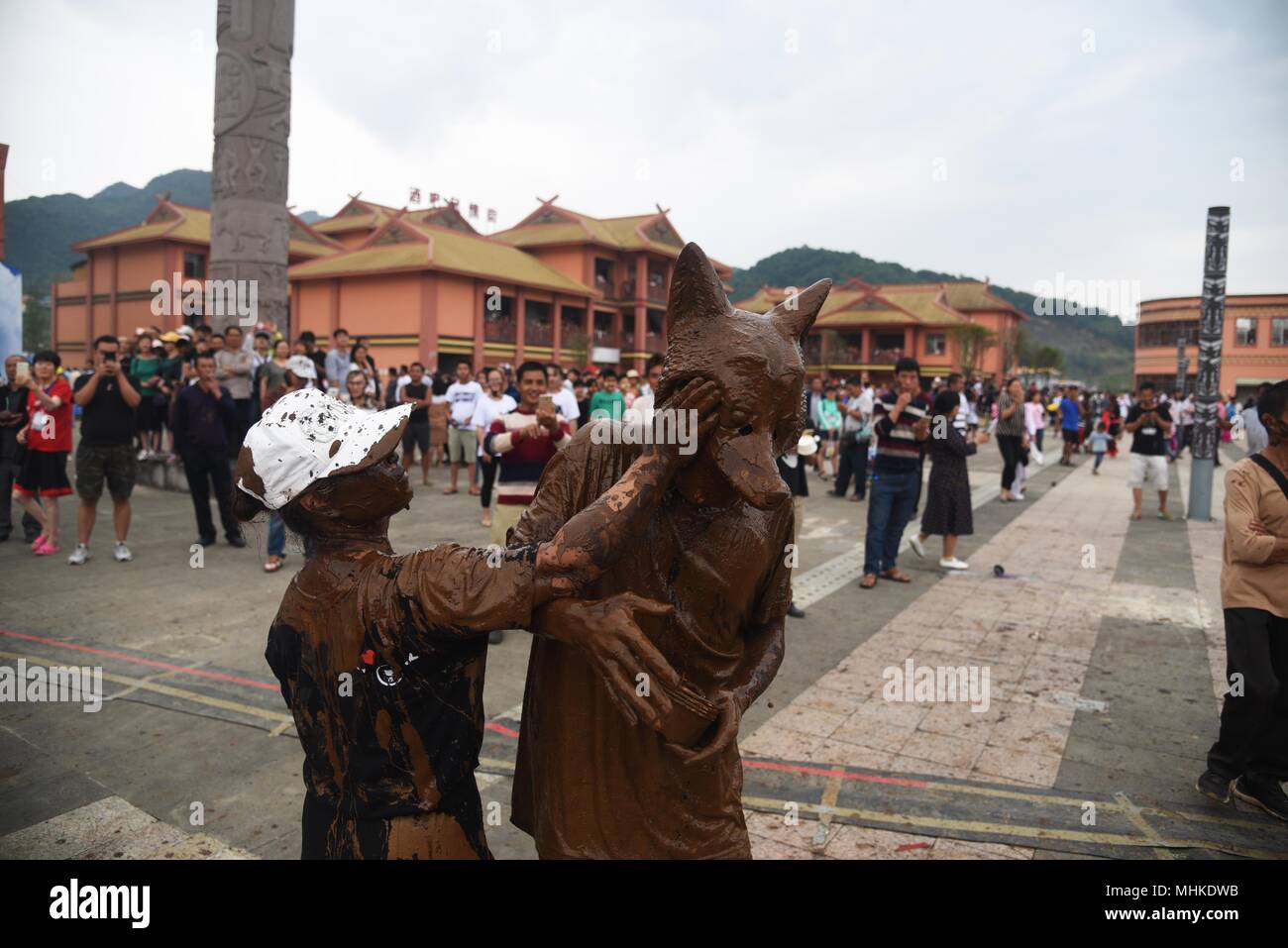 Lincang, Lincang, China. 30th Apr, 2018. Lincang, CHINA-30th April 2018 ...