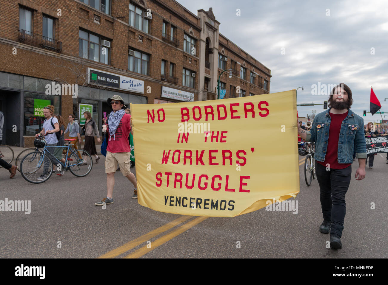 Labor union banner minnesota hi-res stock photography and images - Alamy