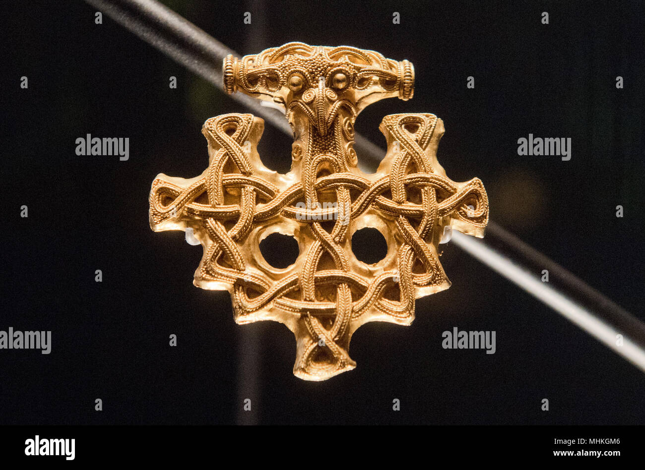 14 April 2018, Germany, Schaprode: One of several pieces of the ...