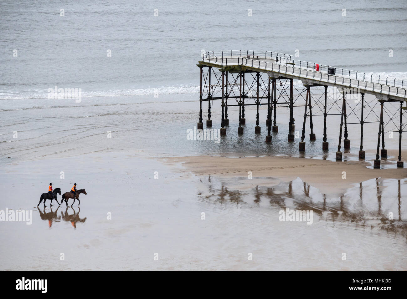 Saltburn by the sea, North Yorkshire, England, UK. 2nd May, 2018 ...