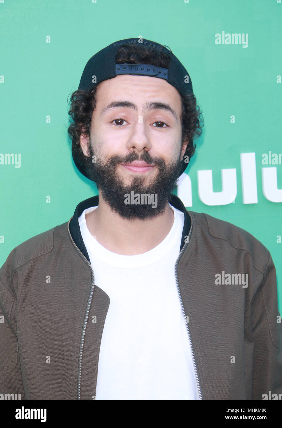 New York, NY, USA. 2nd May, 2018. Ramy Youssef at the 2018 Hulu Upfront ...
