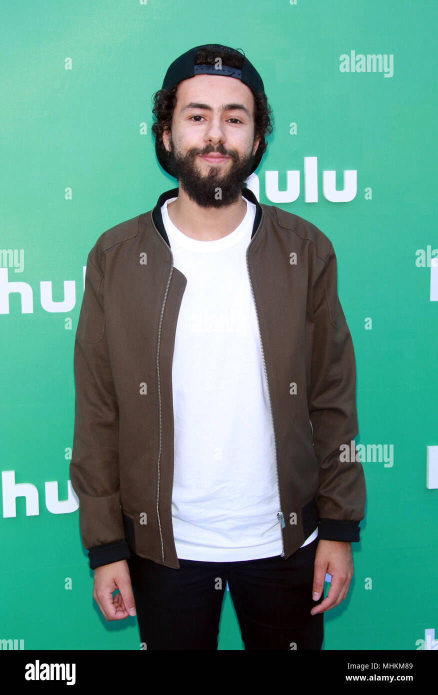 New York, NY, USA. 2nd May, 2018. Ramy Youssef at the 2018 Hulu Upfront ...