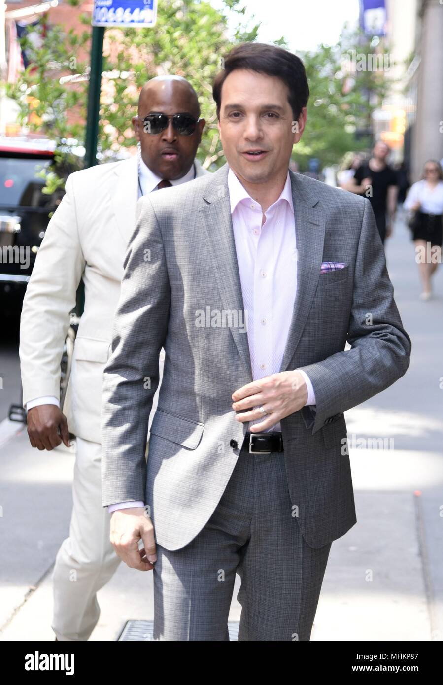 New York, NY, USA. 2nd May, 2018. Ralph Macchio, seen at BUILD Series ...