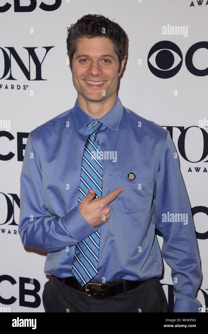 New York, NY, USA. 1st May, 2018. Tom Kitt at arrivals for 2018 Tony ...