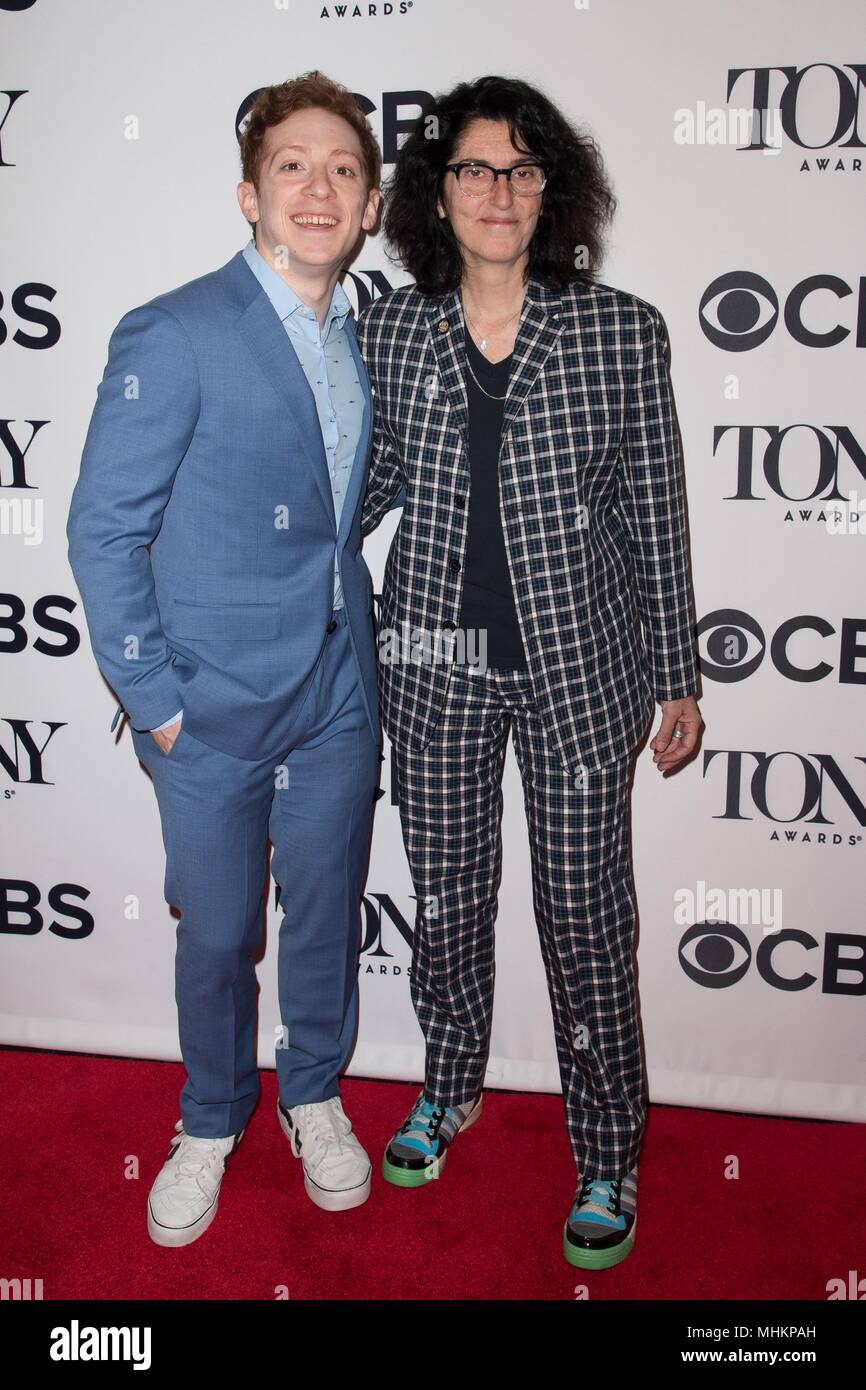 New York, NY, USA. 1st May, 2018. Ethan Slater, Tina Landau at arrivals ...