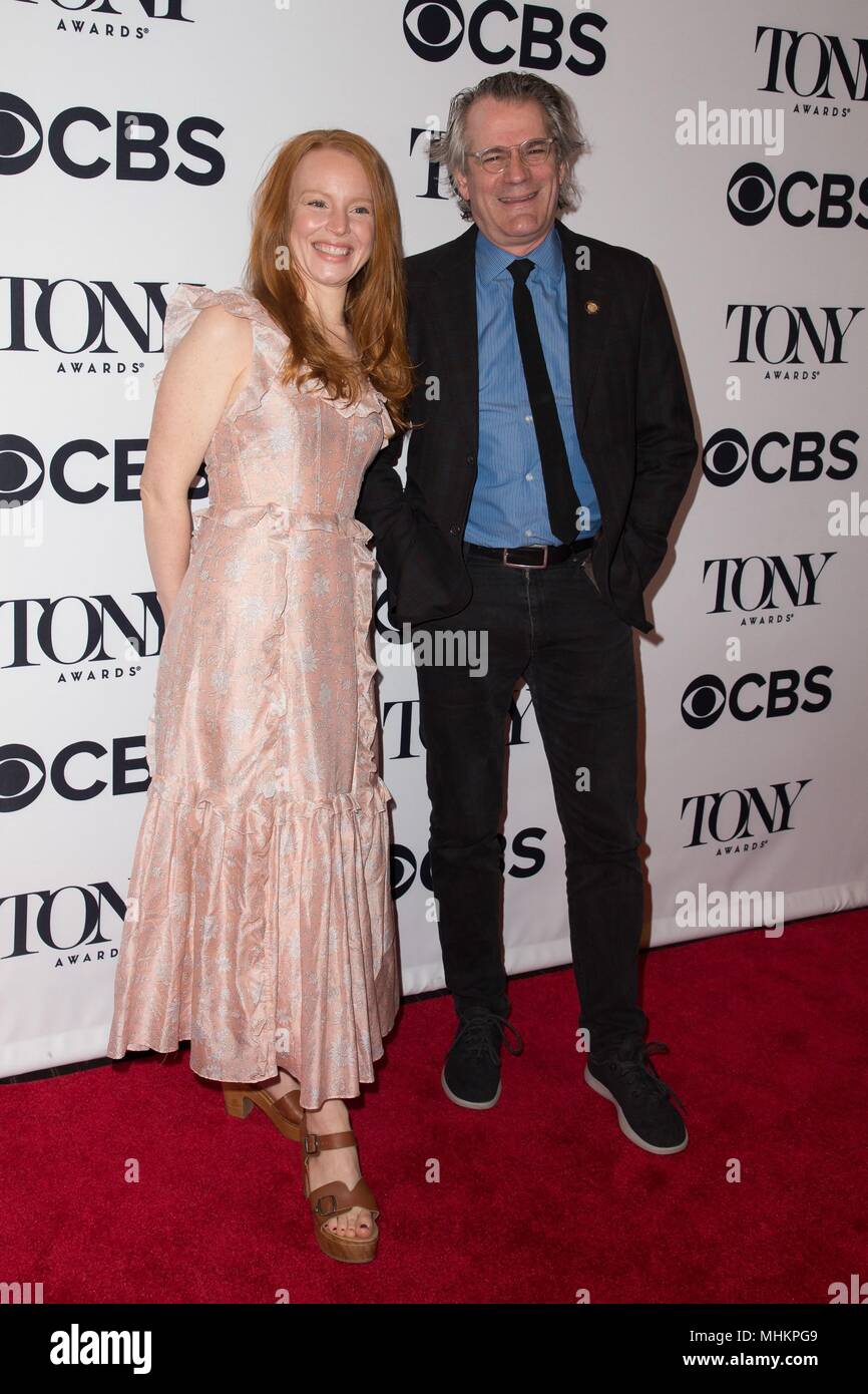 New York, NY, USA. 1st May, 2018. Lauren Ambrose, Bartlett Sher at ...