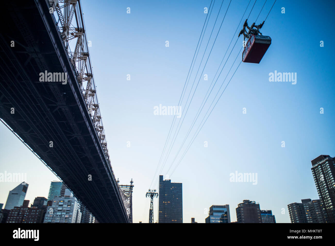 View from a cable car Stock Photo - Alamy