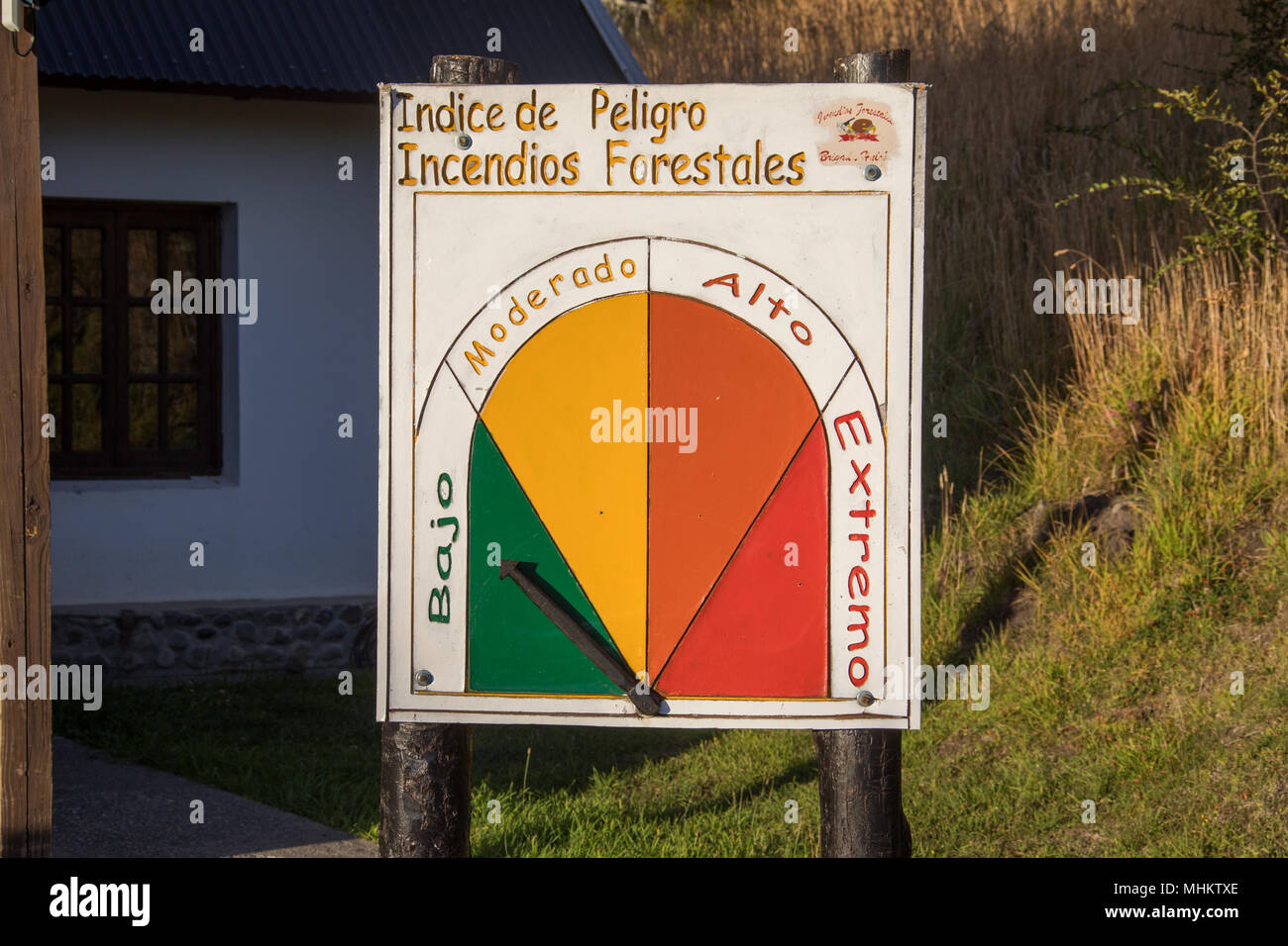 Low fire risk, Parque Nacional Los Glaciares, Argentina Stock Photo - Alamy