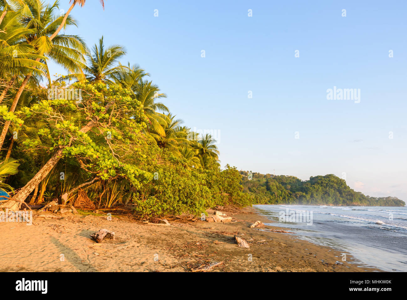 Sunset at paradise beach in Uvita, Costa Rica - beautiful beaches and ...