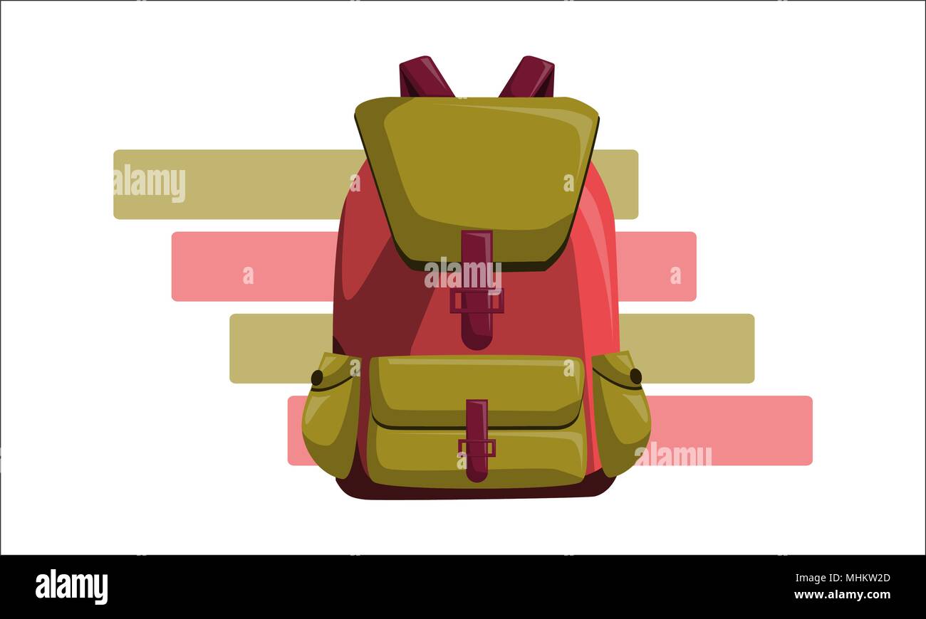 Bag Back to School Vector Stock Vector Image & Art - Alamy