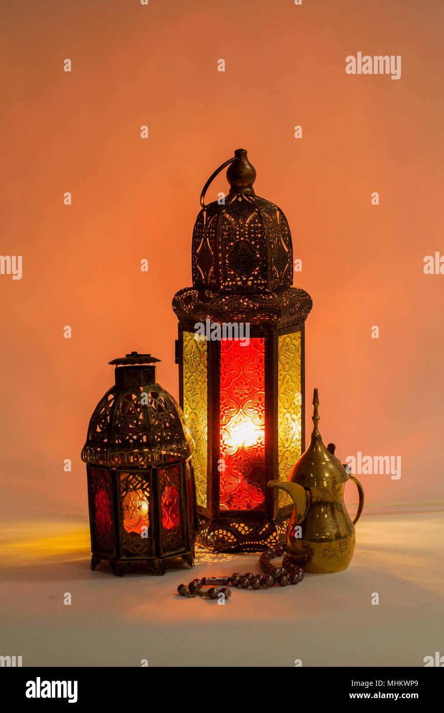 Unique lanterns of Ramadan month Stock Photo - Alamy