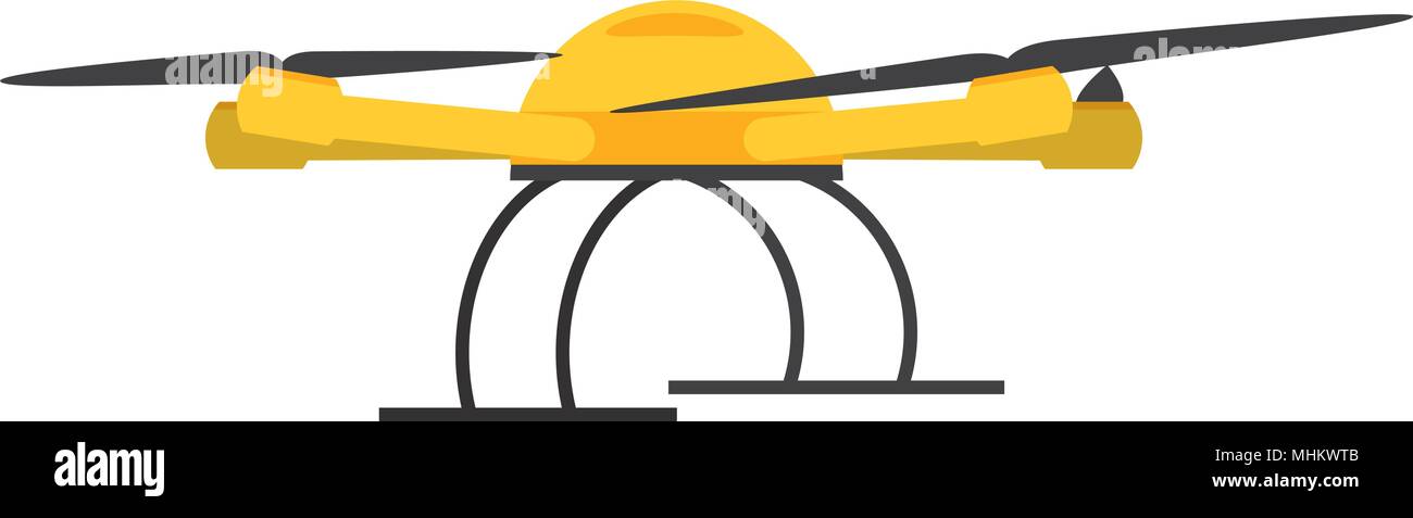 drone robot with remote control technology Stock Vector Image & Art - Alamy