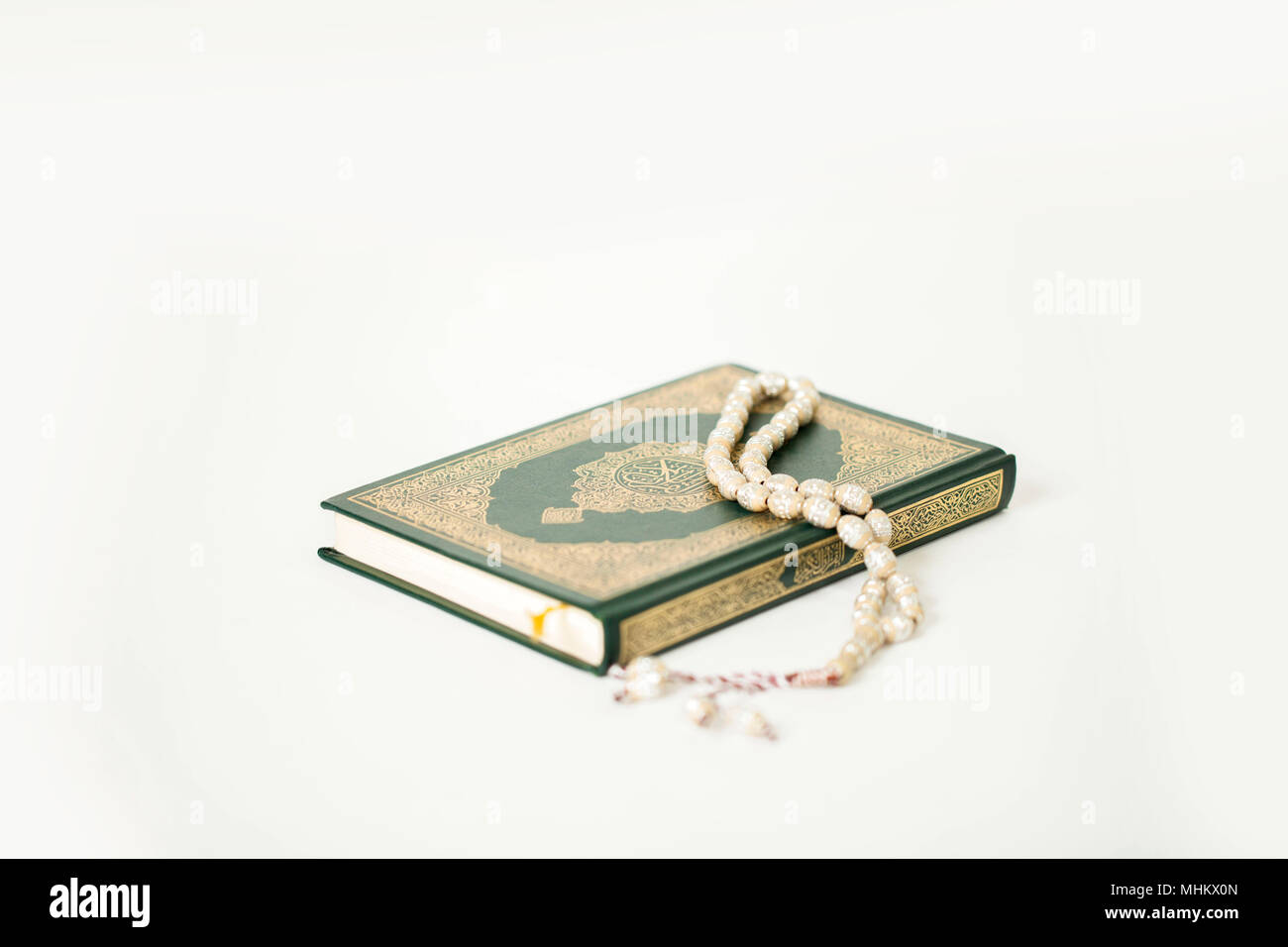 Holy Quran book Stock Photo - Alamy