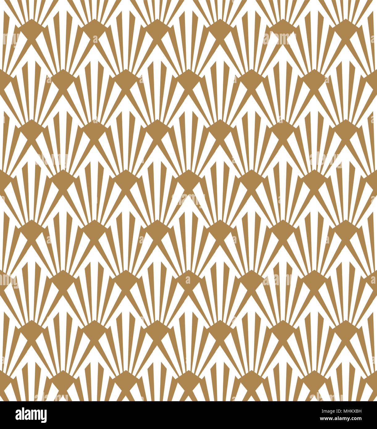 Gold geometric pattern vector and background Stock Photo - Alamy