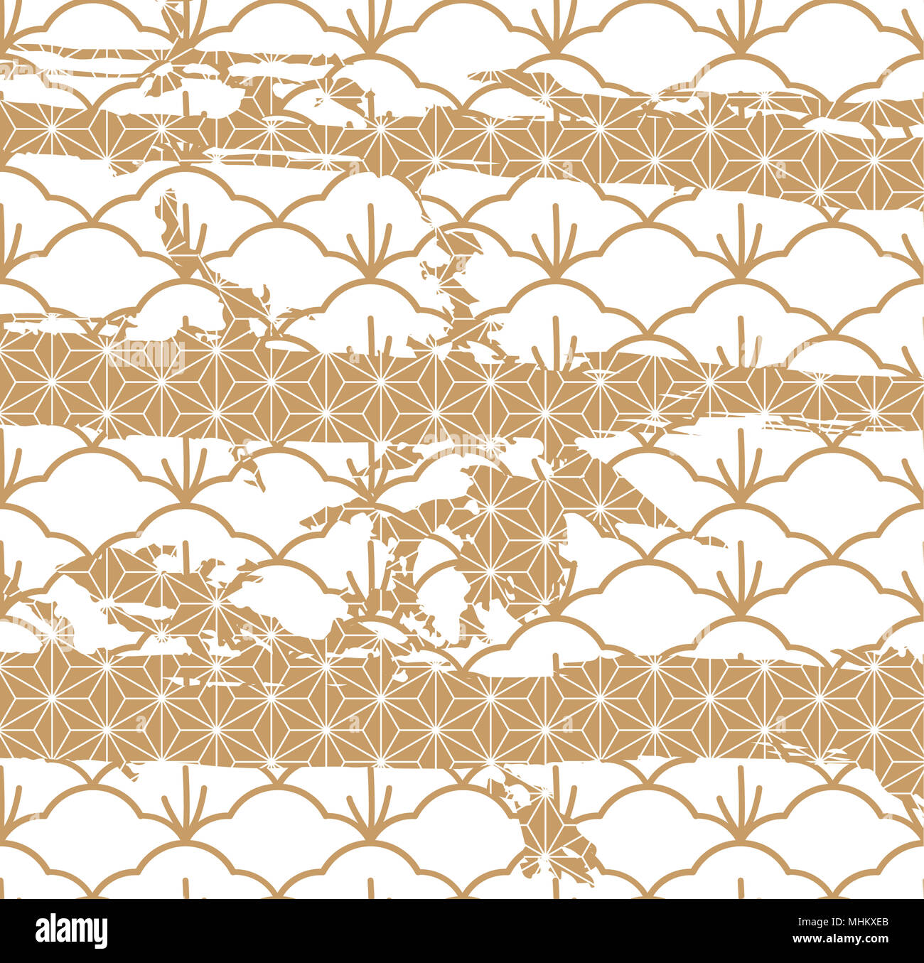 Japanese pattern vector with marble wallpaper texture graphic style ...