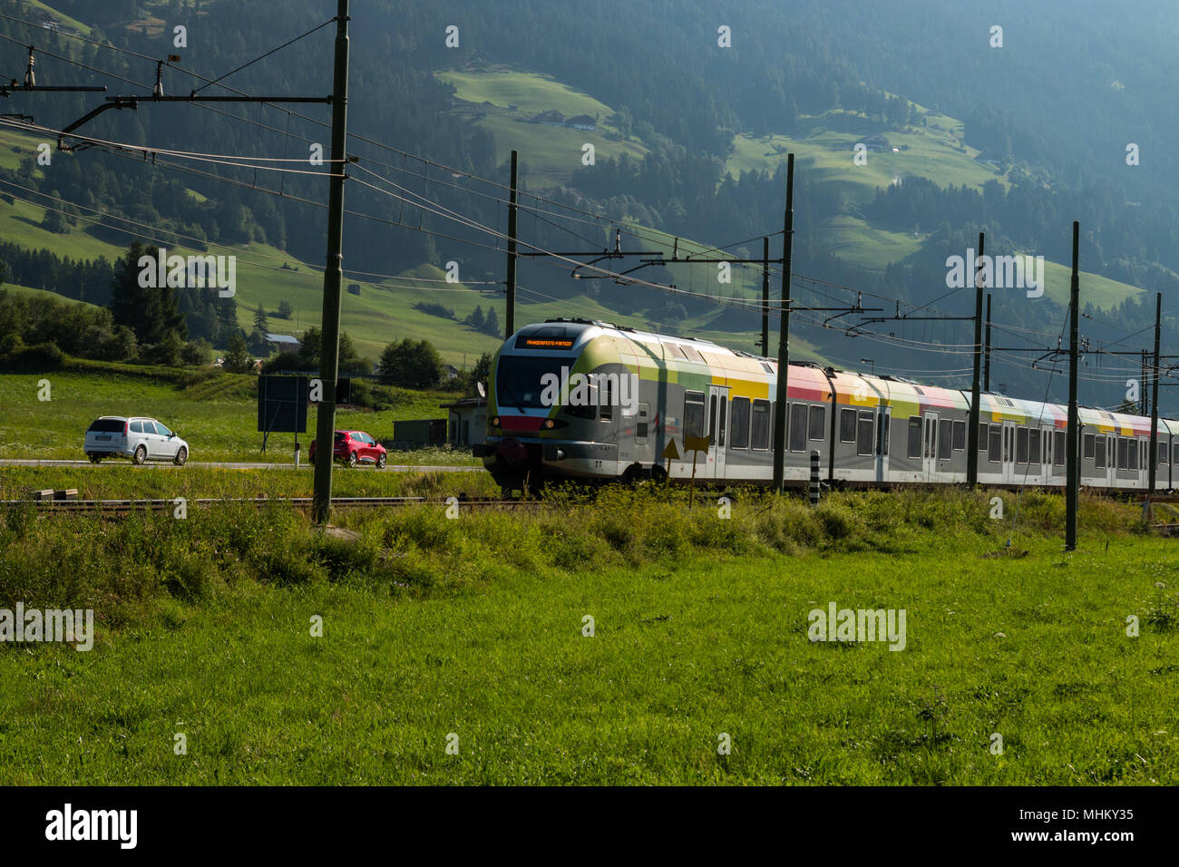 Views of the Puster Valley, Bolzano, Trentino Alto Adige, Italy Stock ...