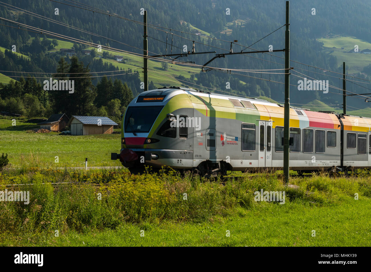 Views of the Puster Valley, Bolzano, Trentino Alto Adige, Italy Stock ...