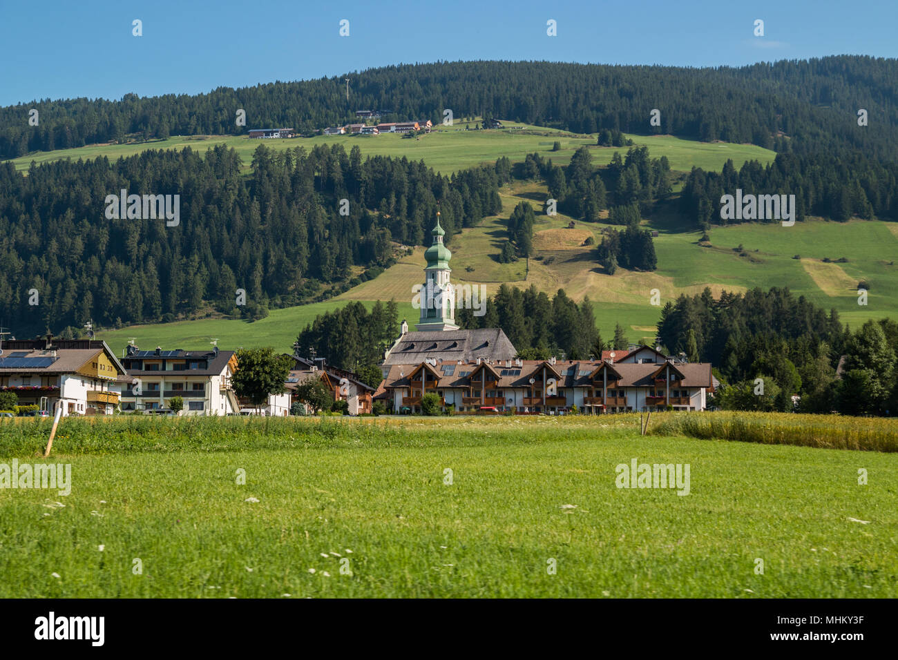 Views of the Puster Valley, Bolzano, Trentino Alto Adige, Italy Stock ...