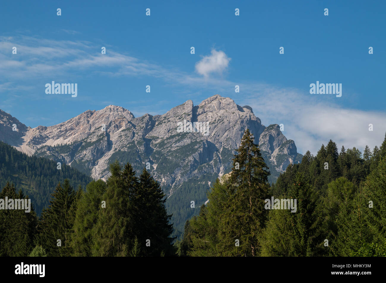 Views of the Puster Valley, Bolzano, Trentino Alto Adige, Italy Stock ...