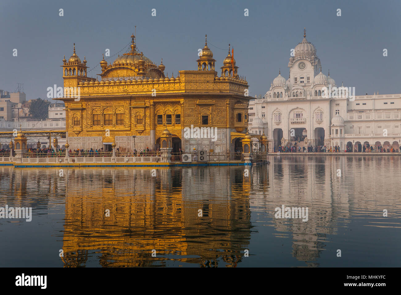 Golden temple india one person hi-res stock photography and images - Alamy