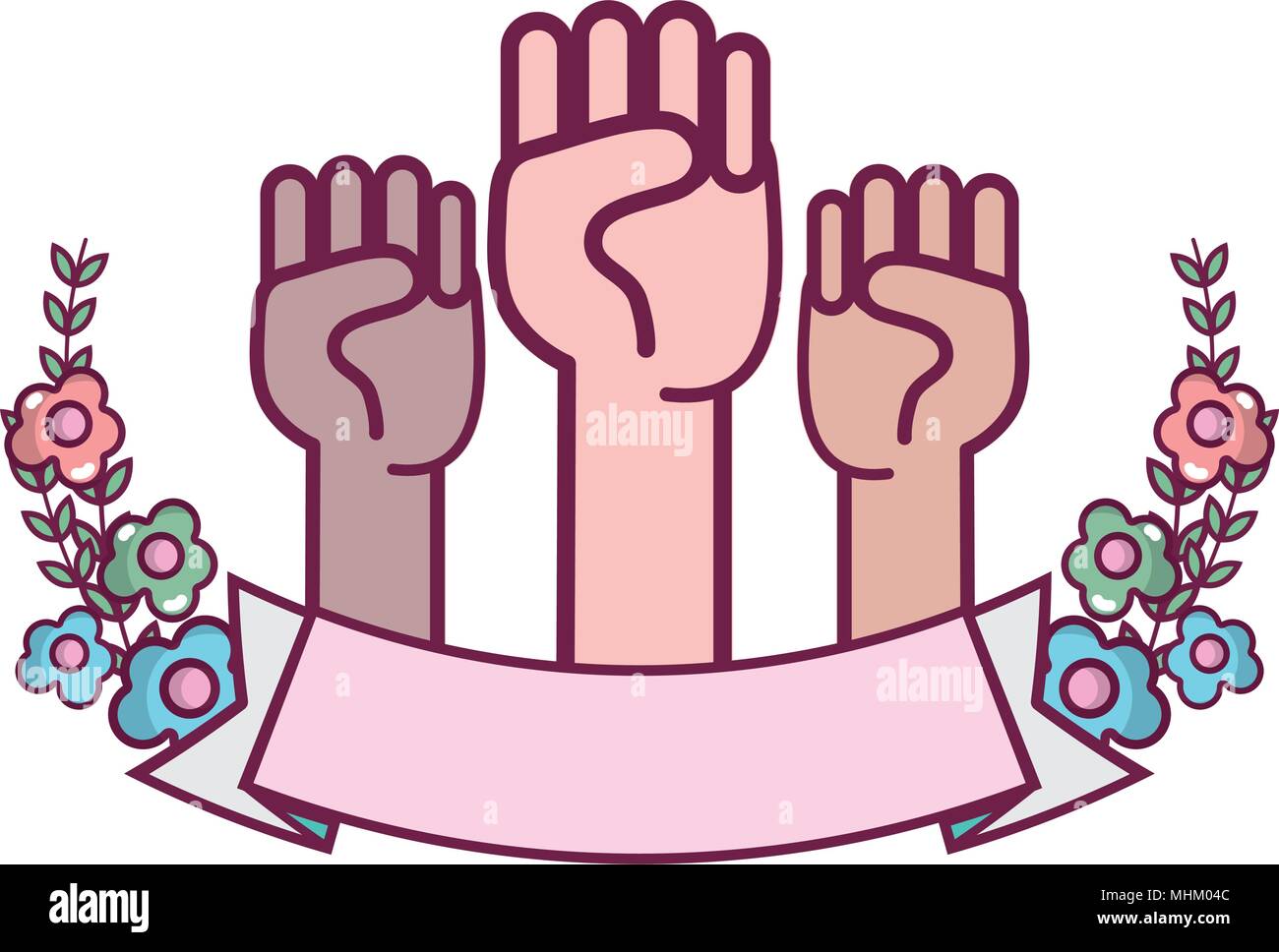 Riots Clipart Flower