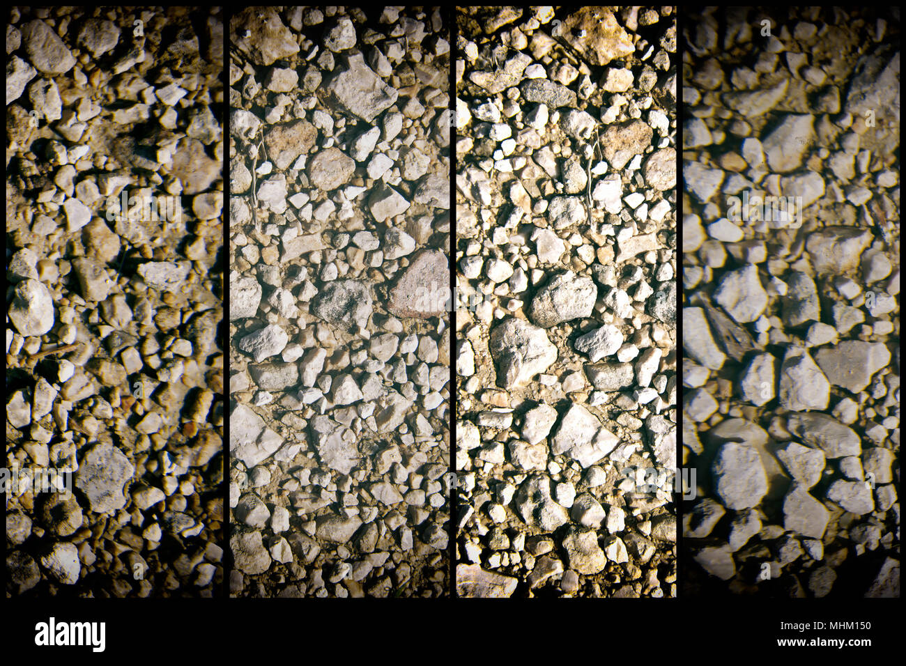 Ground texture like on Mars, sand surface, stone background Stock Photo ...