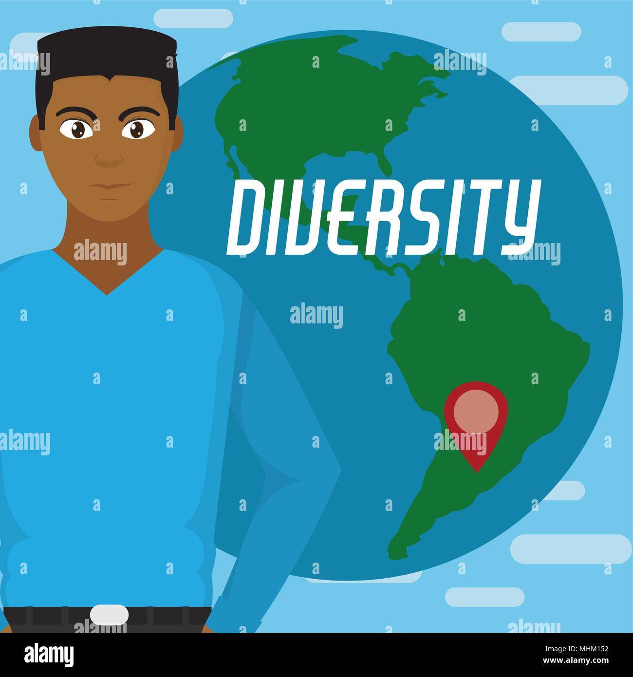 Diversity around the world Stock Vector Image & Art - Alamy