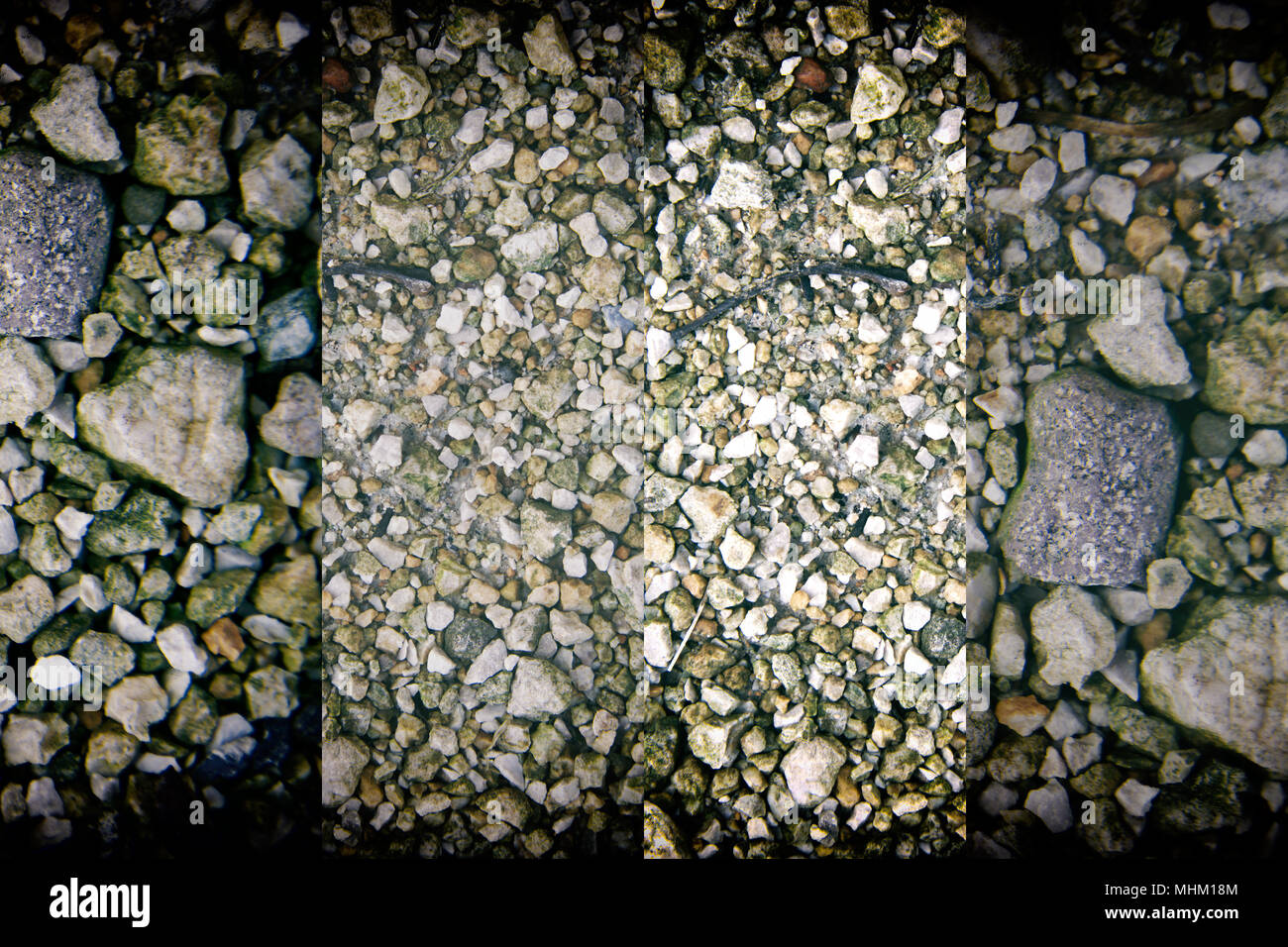 Pebble surface, stone texture or rock backdrop, ground background Stock ...