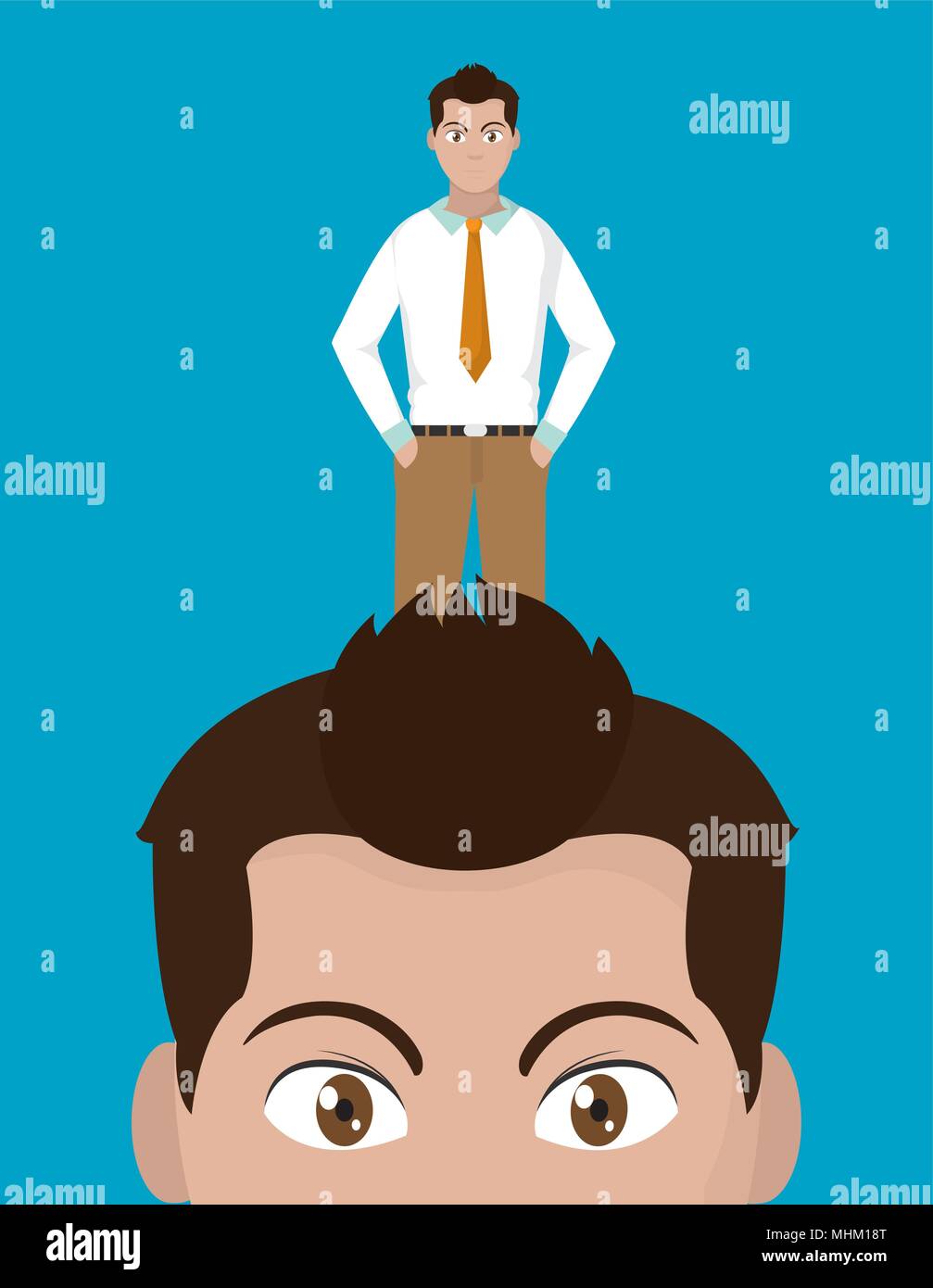 Young man cartoon Stock Vector Image & Art - Alamy