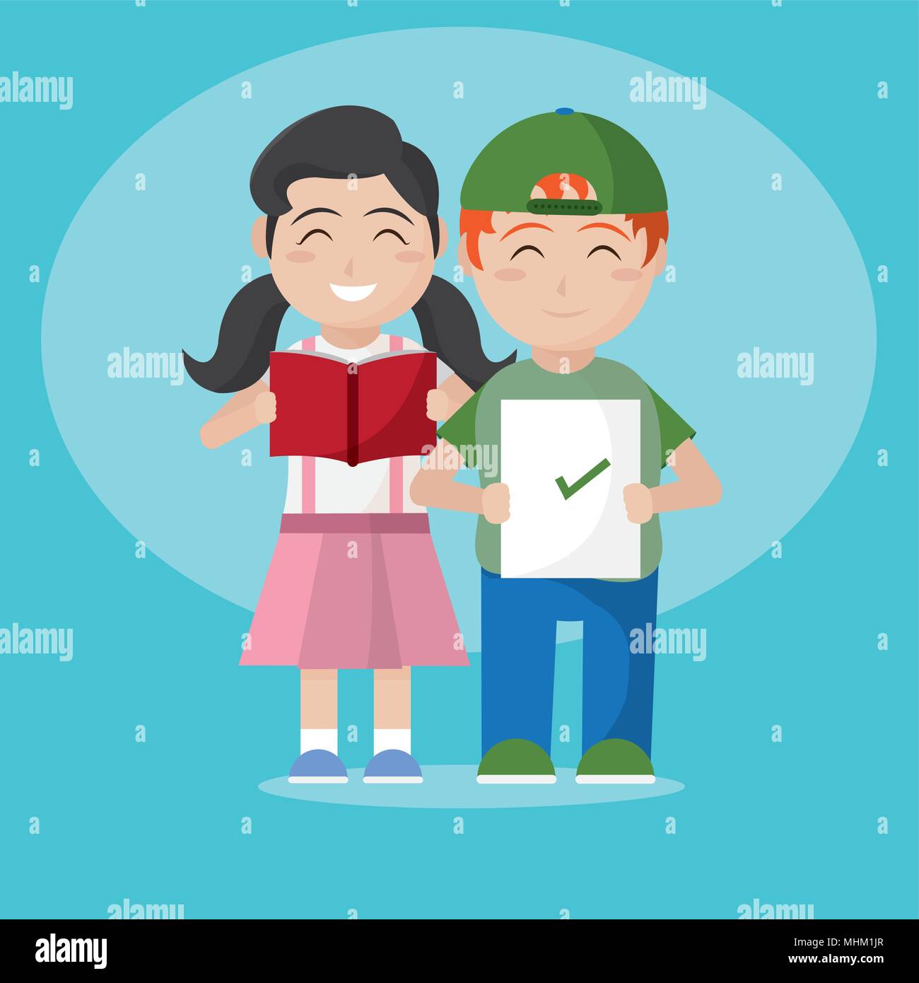 Boy reading cartoons hi-res stock photography and images - Alamy