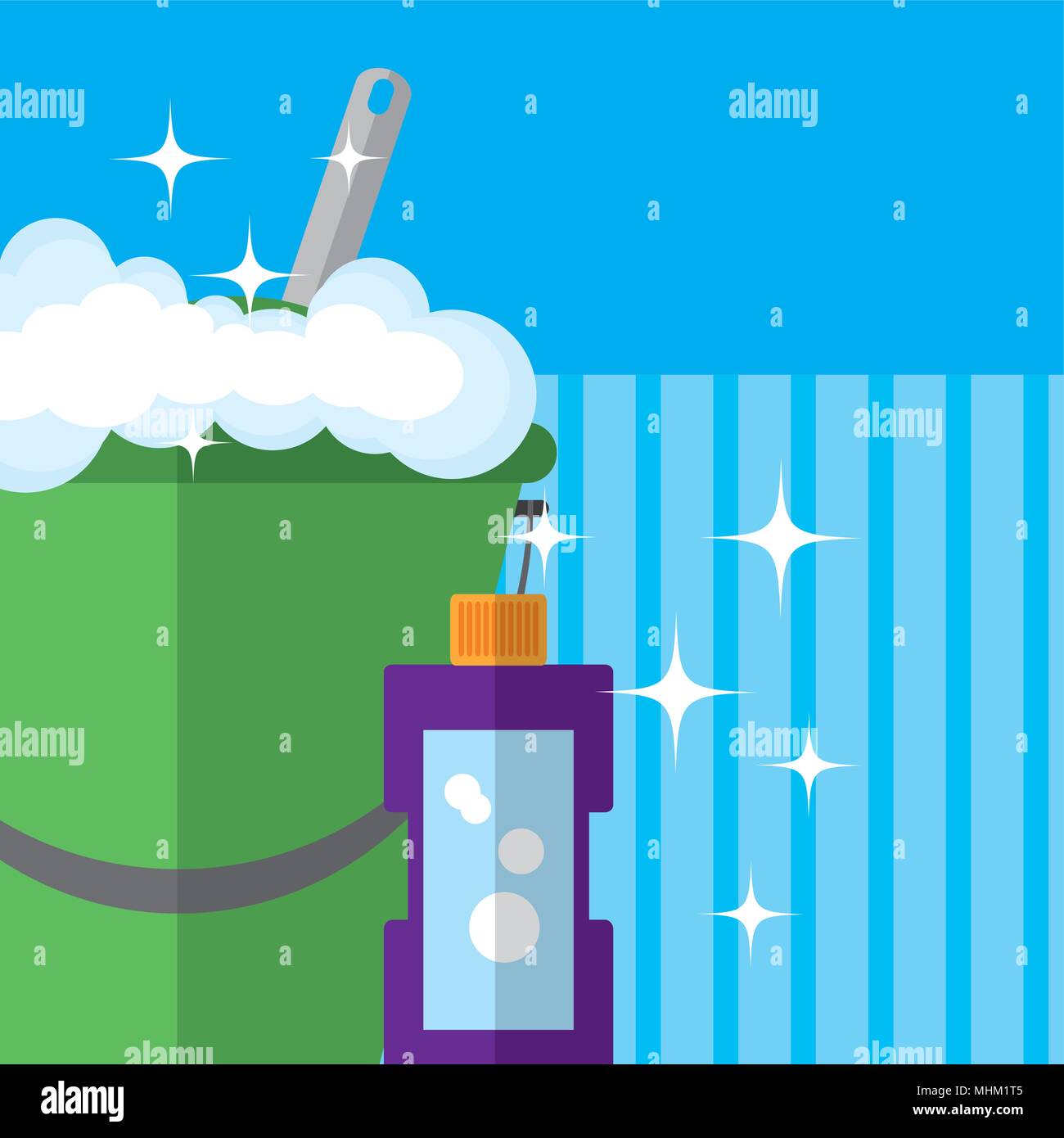 Cleaning kit and products Stock Vector Image & Art - Alamy