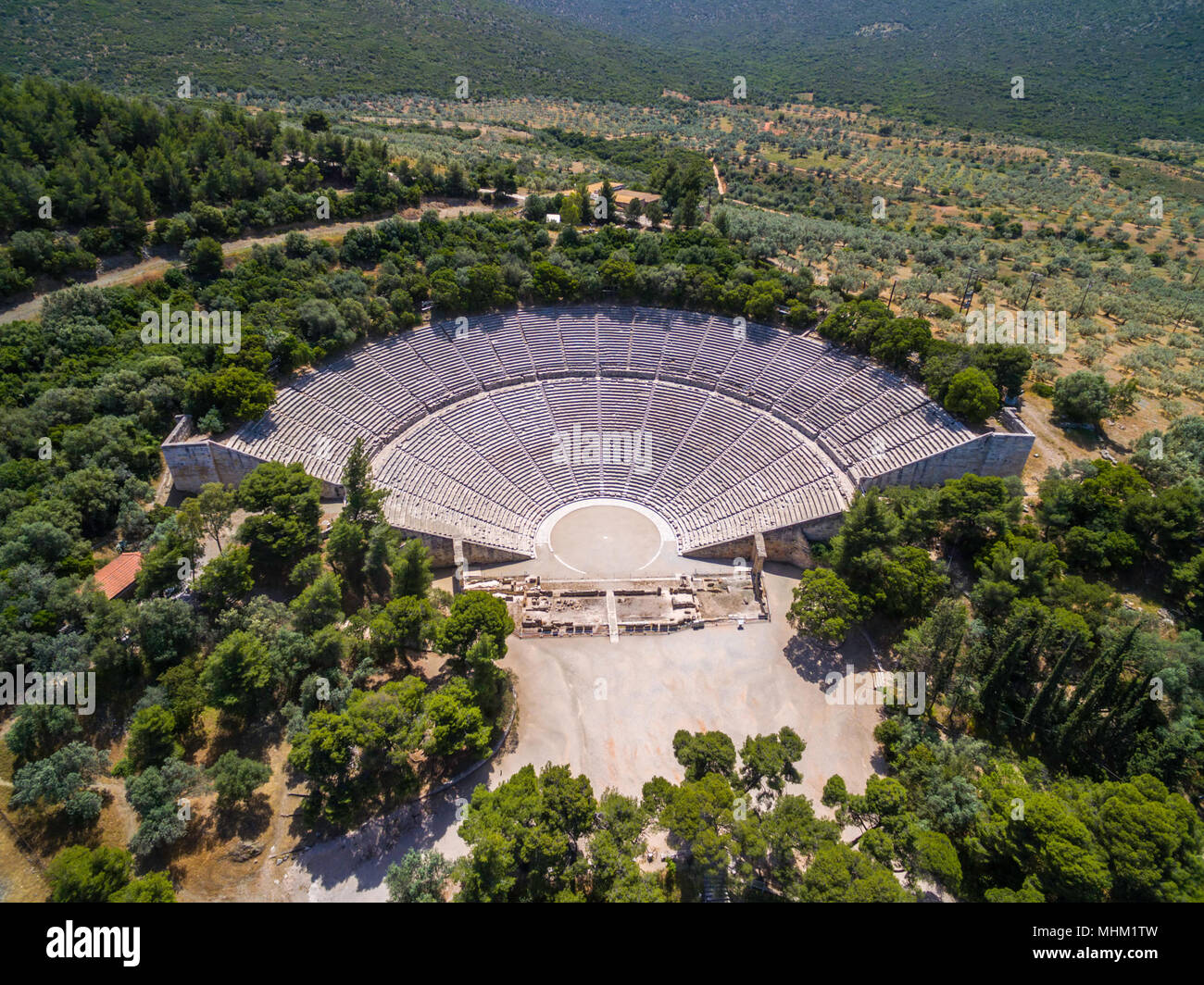 Theater of epidauros hi-res stock photography and images - Alamy