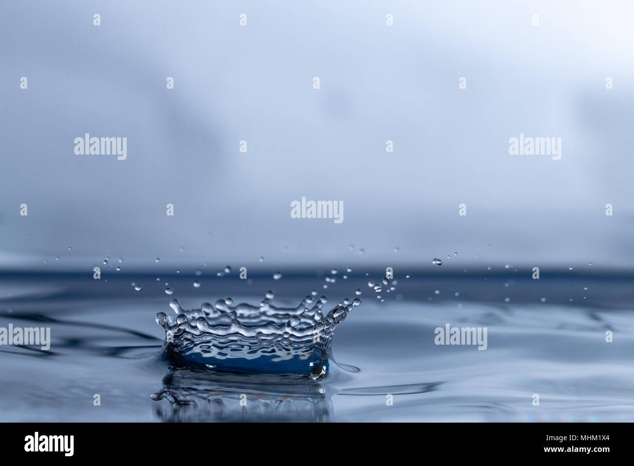 water drop splash Stock Photo - Alamy