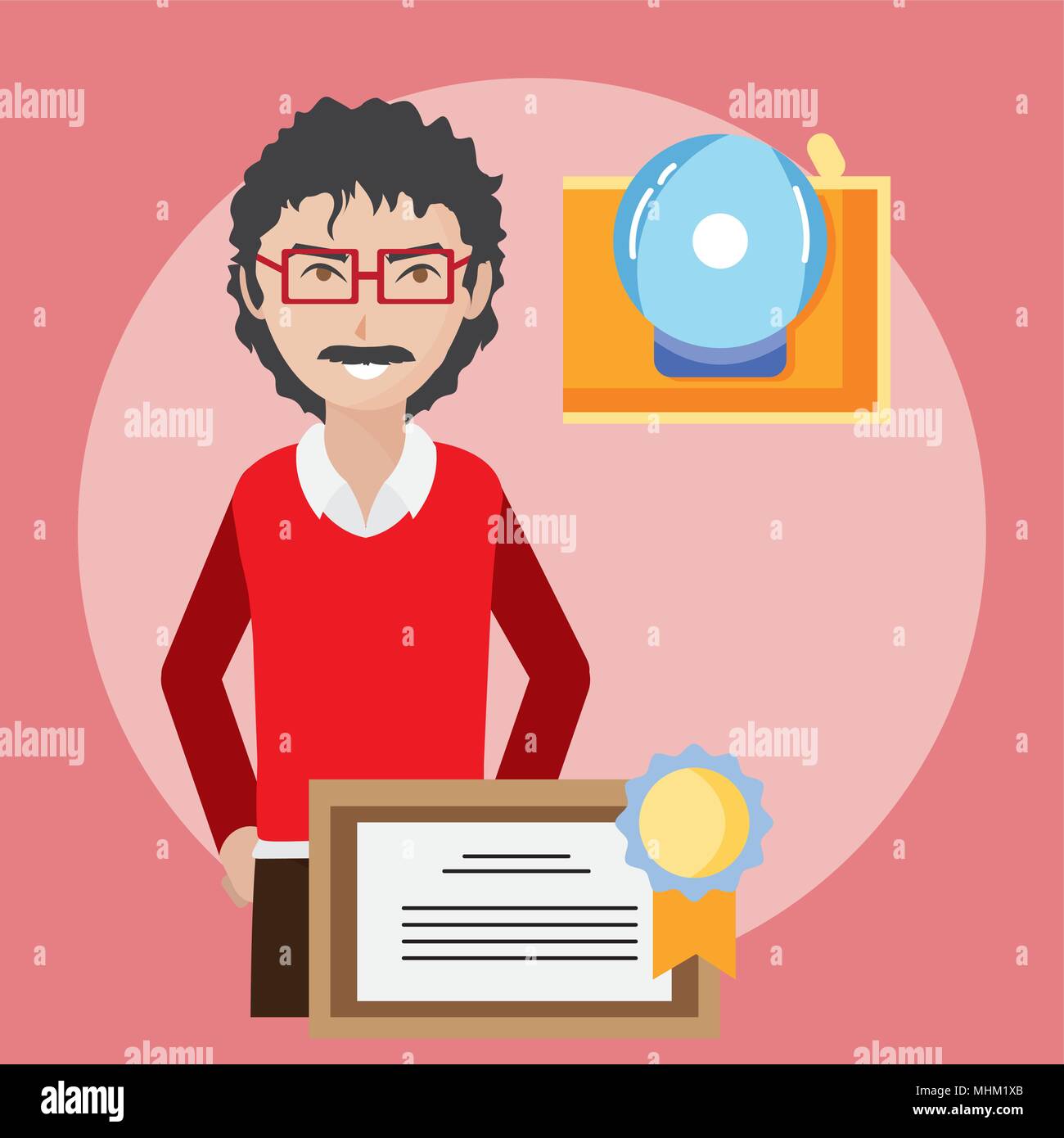 Young teacher cartoon Stock Vector Image & Art - Alamy