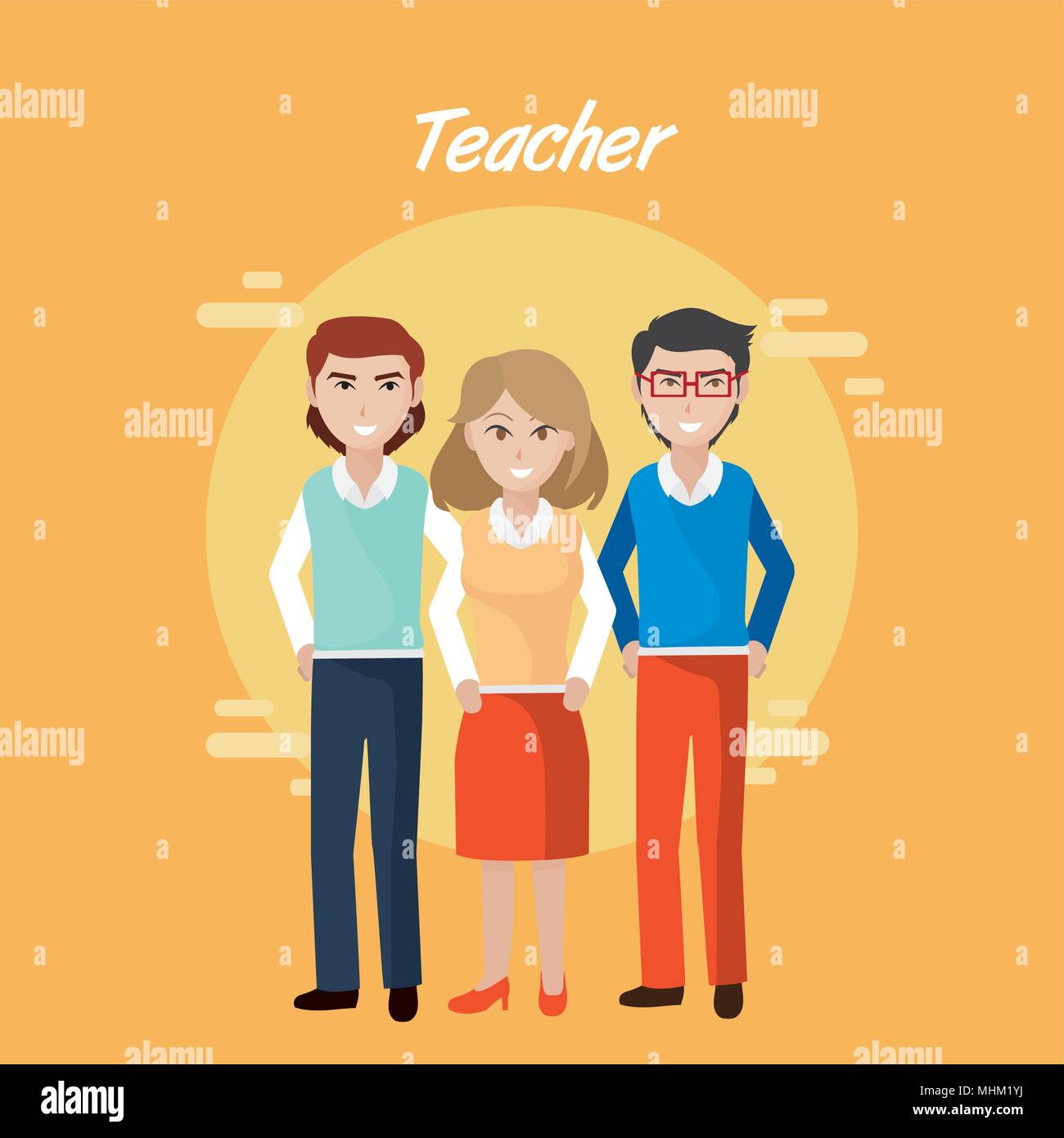 Presentation cartoons Stock Vector Images - Alamy