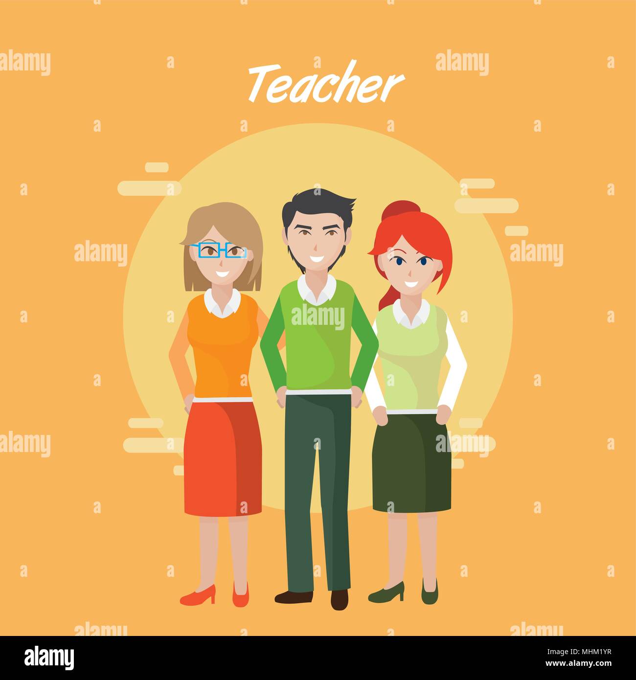 Cartoons for teachers hi-res stock photography and images - Alamy