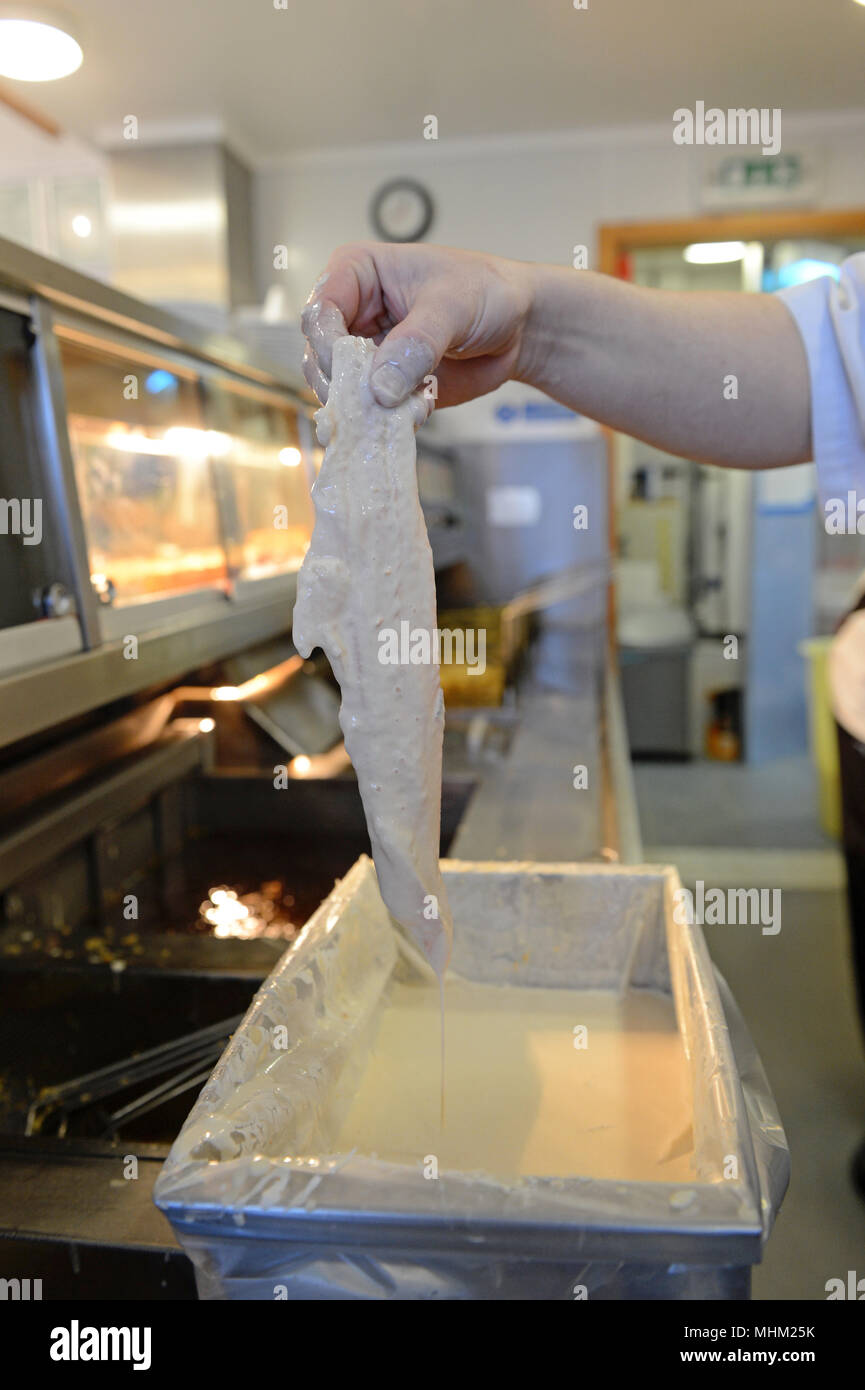 Battered fish and chip hi-res stock photography and images - Alamy