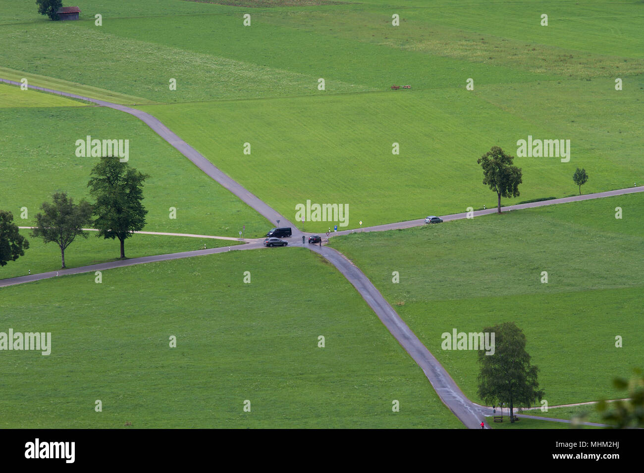 Tree crossroads hi-res stock photography and images - Alamy