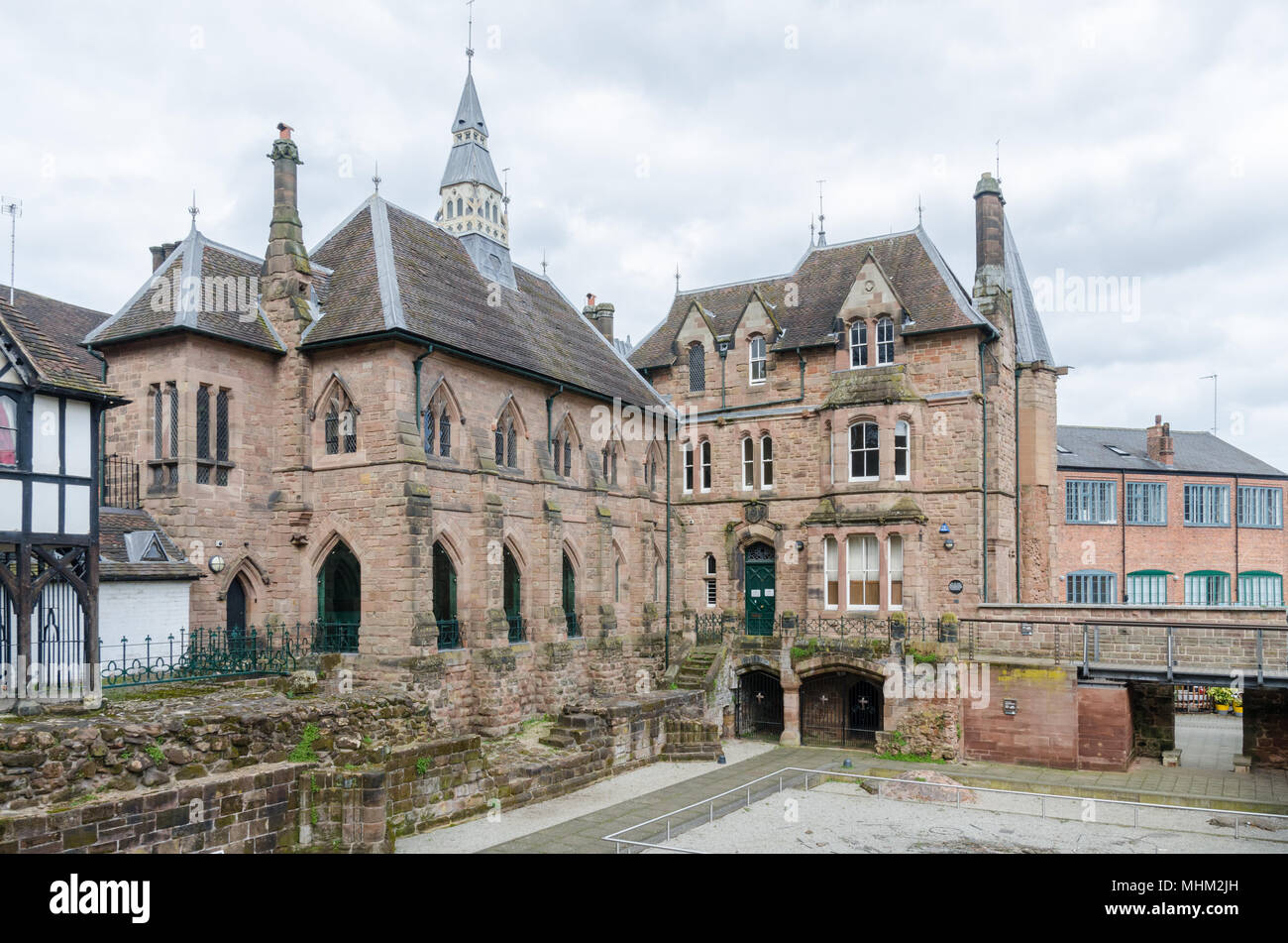The Old Blue Coat School in Trinity Street, Coventry which closed in ...