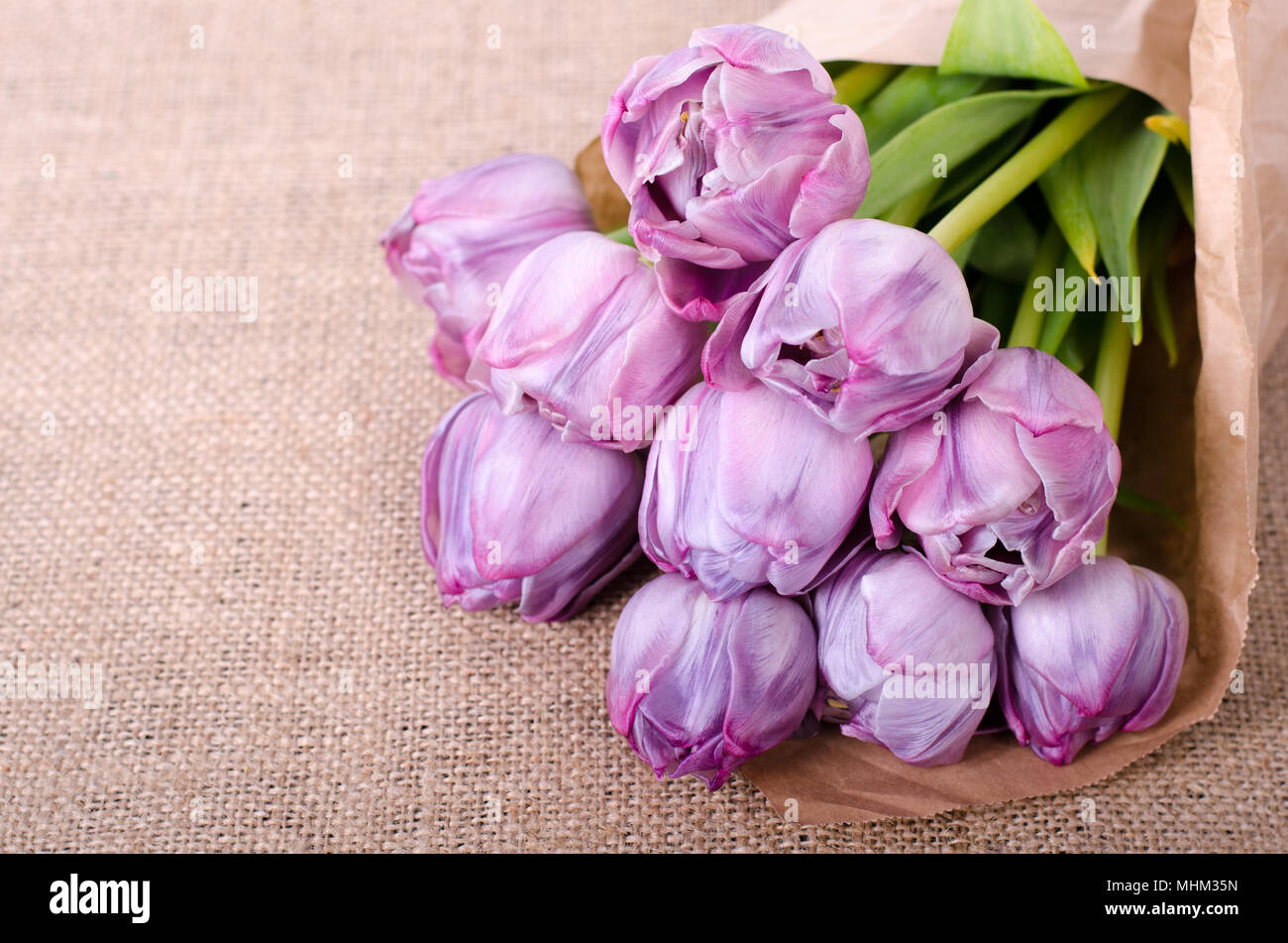 Purple Tulips Wedding